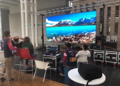 Cina Gli schermi di visualizzazione audiovisivi della parete di produzione LED di HD avoirdupois hanno buone intenzioni l'alimentazione elettrica in vendita