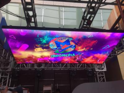 China Audio-visuelles Innen-Scan-Fahren des LED-Videowände DJ-Stand-3.9mm LED Schirm-1/16 zu verkaufen