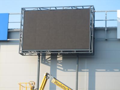 Cina tabellone per le affissioni impermeabile di pubblicità all'aperto AC110-220V dell'esposizione di LED di 960*960mm 4mm LED in vendita