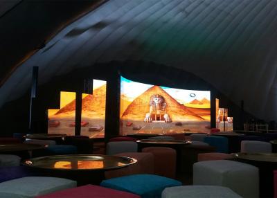 Cina Ricerca all'aperto curva evento dell'esposizione di LED dell'affitto P3.91 1/16 che guida per i concerti in vendita