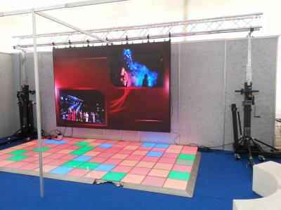 Cina esposizione di LED locativa del fondo di fase dello schermo di concerto LED dei piedi 10x12 in vendita