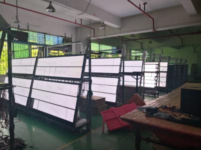 China Audio-visuelles Innen-Scan-Fahren des LED-Videowände DJ-Stand-3.9mm LED Schirm-1/16 zu verkaufen