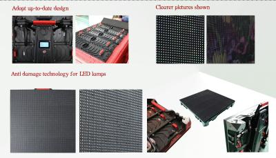 China Audio-visuelles Innen-Scan-Fahren des LED-Videowände DJ-Stand-3.9mm LED Schirm-1/16 zu verkaufen