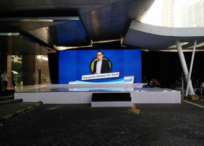 Cina Pixel gigante dell'interno variopinto 3.9mm dell'esposizione di LED del fondo di fase di HD 4.9mm 6.944mm in vendita