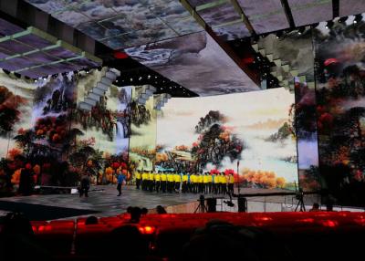 Cina Lo schermo della fase dell'interno & all'aperto LED, su facile monta e smonta lo schermo ultra sottile del LED in vendita