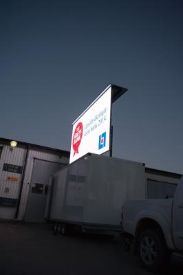 Cina Affitto di pubblicità all'aperto luminoso eccellente dell'esposizione di LED schermo di visualizzazione/P8 del LED in vendita