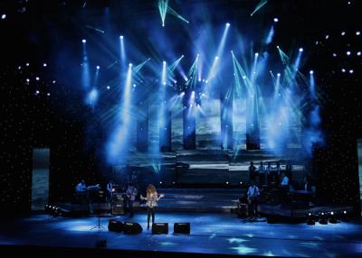 Cina Schermi in tensione di concerto LED di colore pieno di LED dell'affitto dell'interno dell'esposizione con l'unità più leggera del LED in vendita