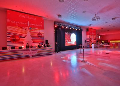 China Tela curvada SMD do diodo emissor de luz, painel video P5.9 P6.944 do diodo emissor de luz para o concerto da fase & eventos à venda