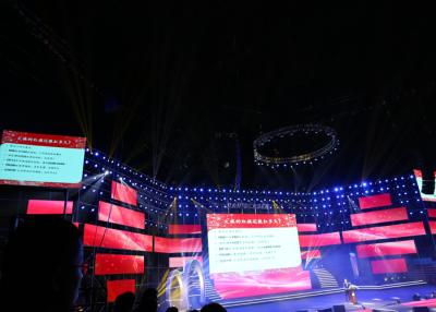 Cina Esposizione principale video bene mobile dell'affitto P3.9 Hd dello schermo principale manifestazione di evento della fase in vendita