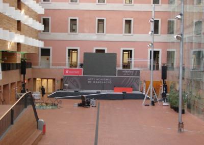 Cina Esposizione di LED esile all'aperto ultra leggera della cima SMD HD P8 per muoversi facile di evento di concerto in vendita