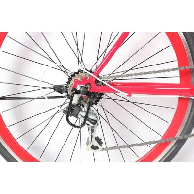 Cina Cerchiera in lega di alluminio 700C Bicicleta stradale sette marce Bicicleta di velocità Verde/Azzurro/Rosso Colore in vendita