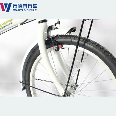 China WanYi Portable Bicycle 20 Inch Folding Road Bike Six Speed With Smooth Lines for sale