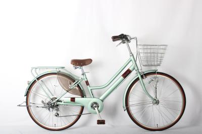 中国 高炭素鋼 シマノ シティ 通勤自転車 女性 26インチ レディース自転車 6速 販売のため