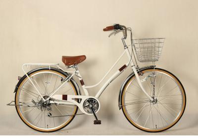 中国 OEM都市通勤自転車 26インチ レディースバイク 6スピード カリパーブレーキ 販売のため