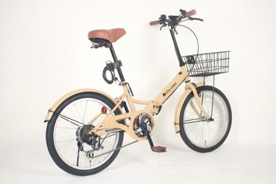 China Vélo pliable de 20 pouces pratique polyvalent avec 6 vitesses for sale