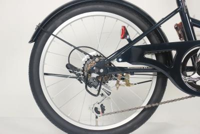 Cina Bicicletta da strada pieghevole da 20 pollici con pedale ordinario e materiale di sella in pelle in vendita