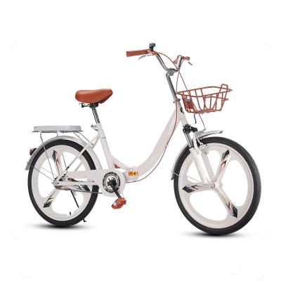 China Tipo de sela de conforto Bicicletas urbanas de cidade Logotipo personalizado 18/20/22/24 Inch Folding Bike à venda