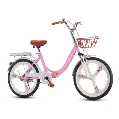 China Tipo de sela de conforto Bicicletas urbanas de cidade Logotipo personalizado 18/20/22/24 Inch Folding Bike à venda
