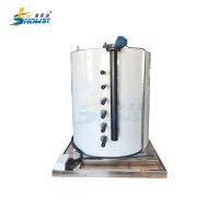 China Vertical Flake Ice Maker Evaporator Machine Drum System 5 Ton for sale