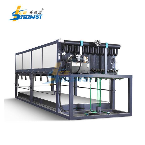 PLC 15 Ton Direct Cooling Block Ice Machine Ice Block Making Plant
