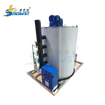 Cina I sistemi commerciali del ghiaccio di acciaio inossidabile si sfaldano evaporatore 10T del generatore del ghiaccio in vendita