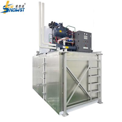 China 380v Automatic Commercial Crushed Ice Machine Maker 10Ton High Efficiency for sale