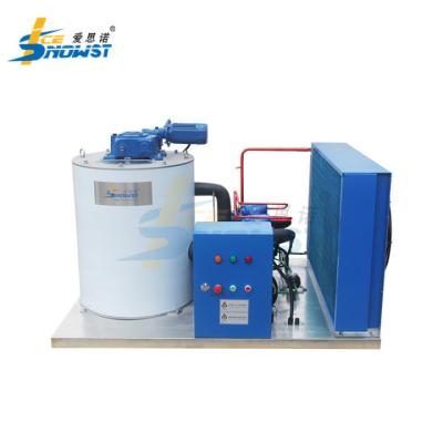Cina Macchina del ghiaccio d'acqua dolce industriale 2Ton 15KW del fiocco di acciaio inossidabile in vendita