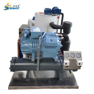 China Industriële het Ijsmachine 3 Ton 380V van de Zeewatervlok Te koop