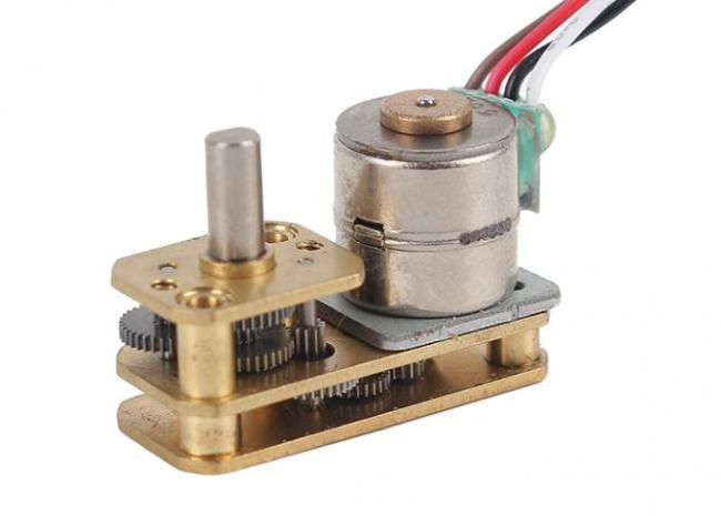 fase orizzontale 3 dell'angolo retto 2 di Mini Geared Stepper Motor 5V del verme di 10mm