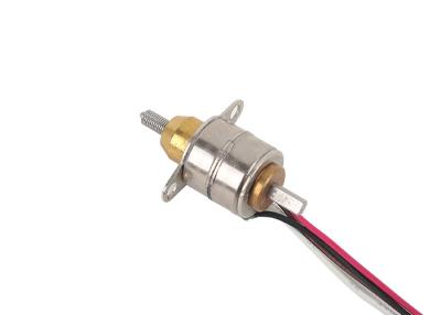 China RoHS Micro- Lineaire Motor5vdc Gevangen Stepper Motor met Schroefschacht 10mm Schroefonderverdeling Te koop