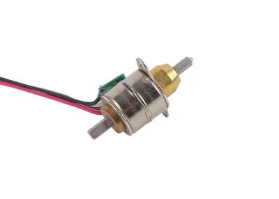 China RoHS Micro- Lineaire Motor5vdc Gevangen Stepper Motor met Schroefschacht 10mm Schroefonderverdeling Te koop