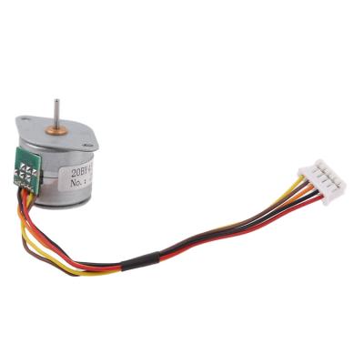 Cina Angolo passo passo a magnete permanente di punto di 20BY45 20mm Motor-18°, 12V CC, 900-01200Hz, 25g*cm $1.5~$4/Unit in vendita