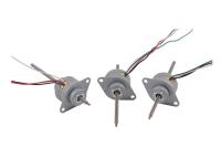 China Low Noise Linear Stepper Motor High Thrust 25mm With Through Shaft for sale