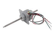 China Low Noise Linear Stepper Motor High Thrust 25mm With Through Shaft for sale