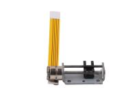 China Precision 8mm Dia Micro Slider Stepper Motor 22mm Length Copper Slider With Bracket Linear for sale