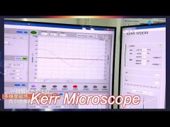250 Nm Kerr Microscope High Resolution Magneto Optical Kerr Effect Microscope