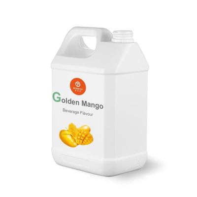 China Golden Mango Flavor Beverage Use Liquid Fruit Flavour  For Drinks Gummy Sweet Fresh à venda