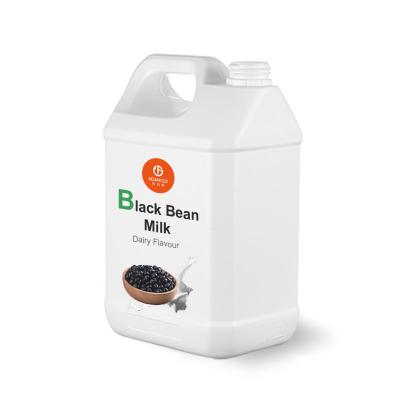 China Food Additive Dairy Flavor Water / Oil-Soluble Black Bean Milk Flavor Liquid Flavour for sale