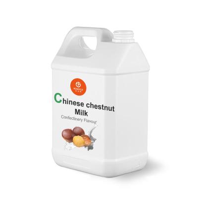 China Liquid Flavour Food Additive Chinese Chestnut Milk Flavor Dairy Flavor Water / Oil-soluble for sale