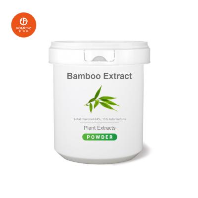 China Bamboo Extract Powder Natural Ingredients Silica Bamboo Leaf Extract 10: 1 for sale