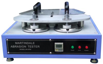 China Quality Control Abrasion Testing Machine / Textile Fabric Martindale Abrasion Tester for sale