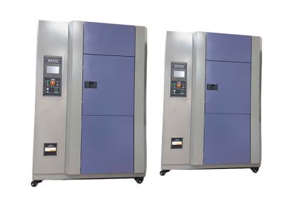 China Three Slots Electronic Chip IC PCB Base Plate Programmable Thermal Shock Chamber  High Low Temperature Test for sale