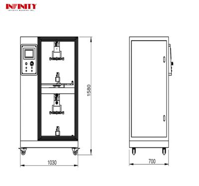 China Wires And Cables Pull Tester Wire KICK Yank Tester Cone Pull Testing Machine for sale
