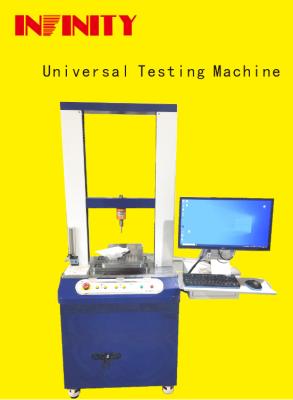 China 0-600 mm universele testmachine met een snelheidsnauwkeurigheid van ±0,5% en een krachtwaarde-nauwkeurigheid van ±0,3% Te koop