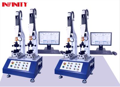 China 0.5KN Dual Station Insertion And Extraction Force Testing Machine For Plug And Pull Force Testing Equipment for sale
