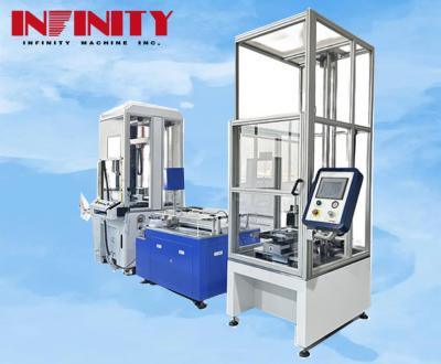 China 1140×1200×2700mm Tester de impacto de bola de queda para medir o eixo Y Faixa de velocidade 1-100mm/s for sale