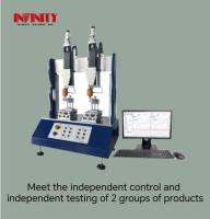 China Precise Dual-station Swing Force Testing Machine With 0.5KN Capacity And 150mm Test Trip for sale