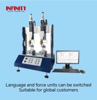 China 0.5KN Force Value Sensor Capacity Dual-station Swing Force Testing Machine With ±0.3% Accuracy for sale