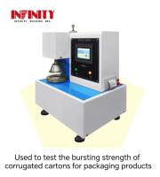 China Stable And Durable Fully Automatic Burst Strength Testing Machine With Color Touch Screen Control for sale