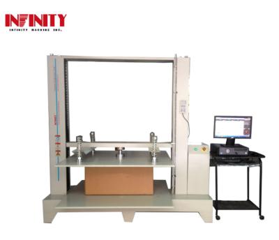 China ASTM D642 Carton Bursting Strength Cardboard Compression Package Testing Machine for Box Compressive Strength Test for sale
